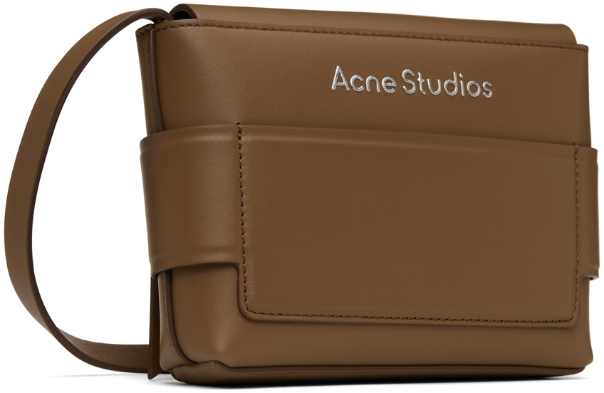 Acne Studios Brown Musubi Mini Crossbody Bag Acne Studios