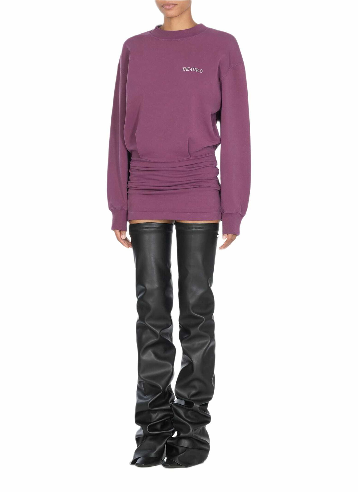 The Attico Dress With Logo The Attico