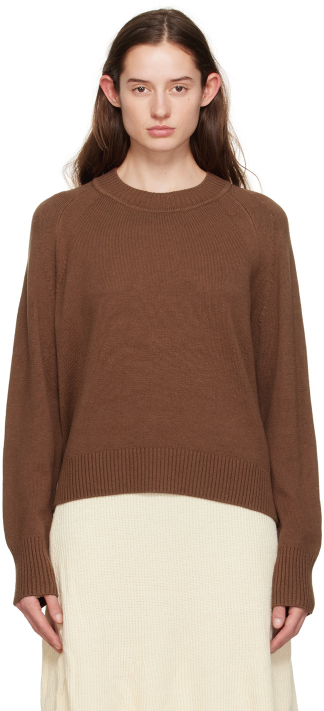 Joseph Brown Crewneck Sweater Joseph
