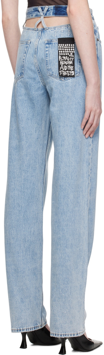 Ksubi Blue Low Rider Jeans Ksubi