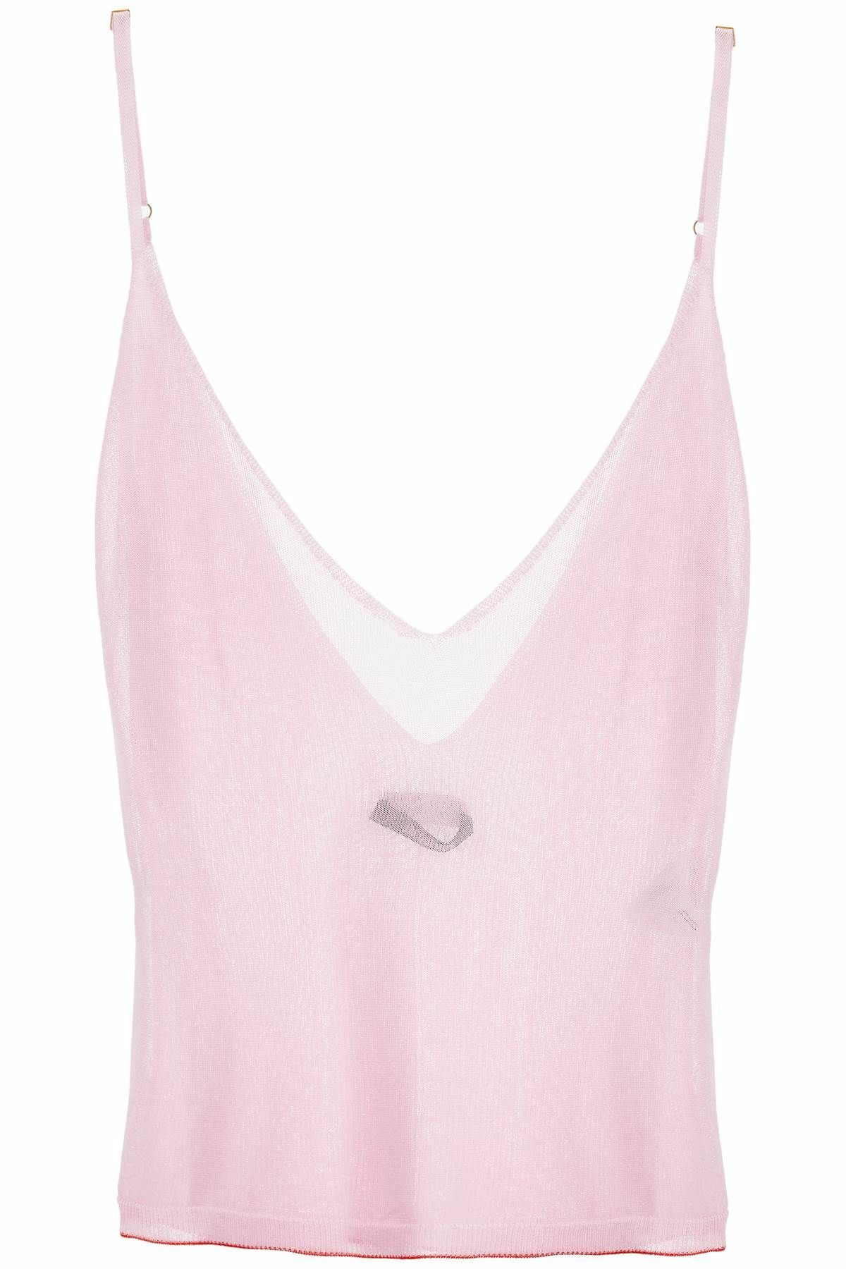 JACQUEMUS top 'the shoulder knit Pink Jacquemus