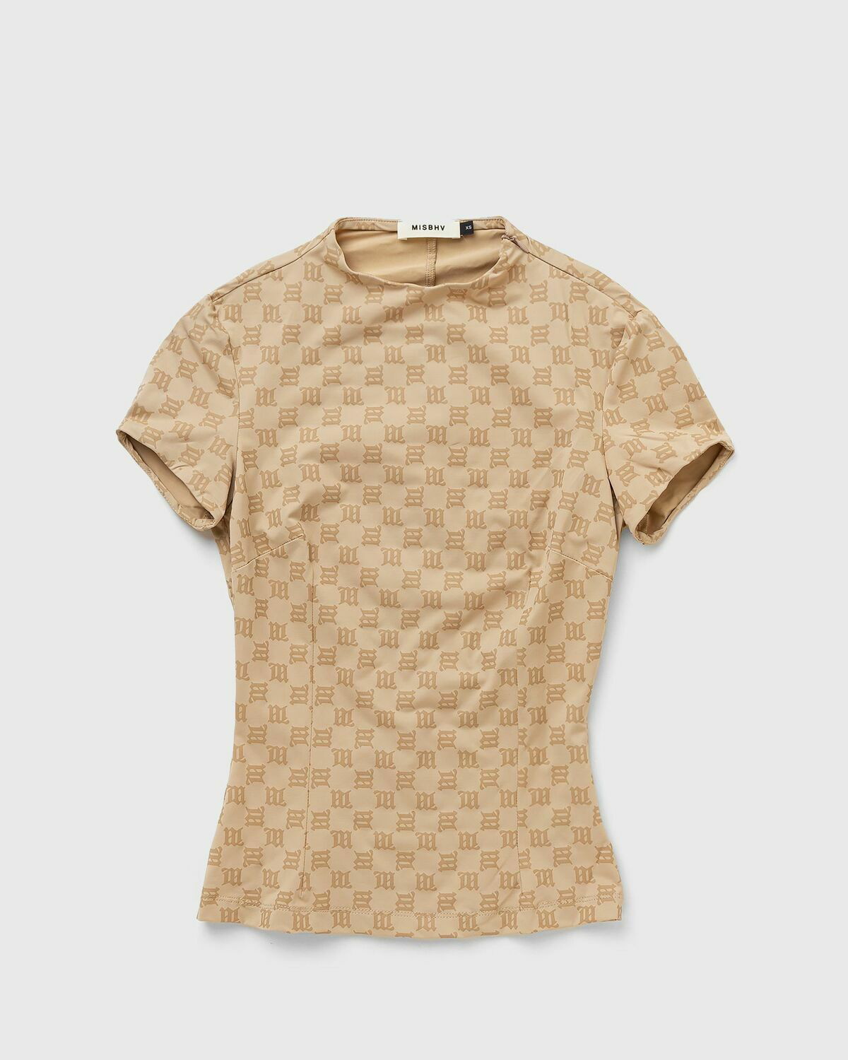 Misbhv Monogram Tee Sesame Beige Shortsleeves MISBHV