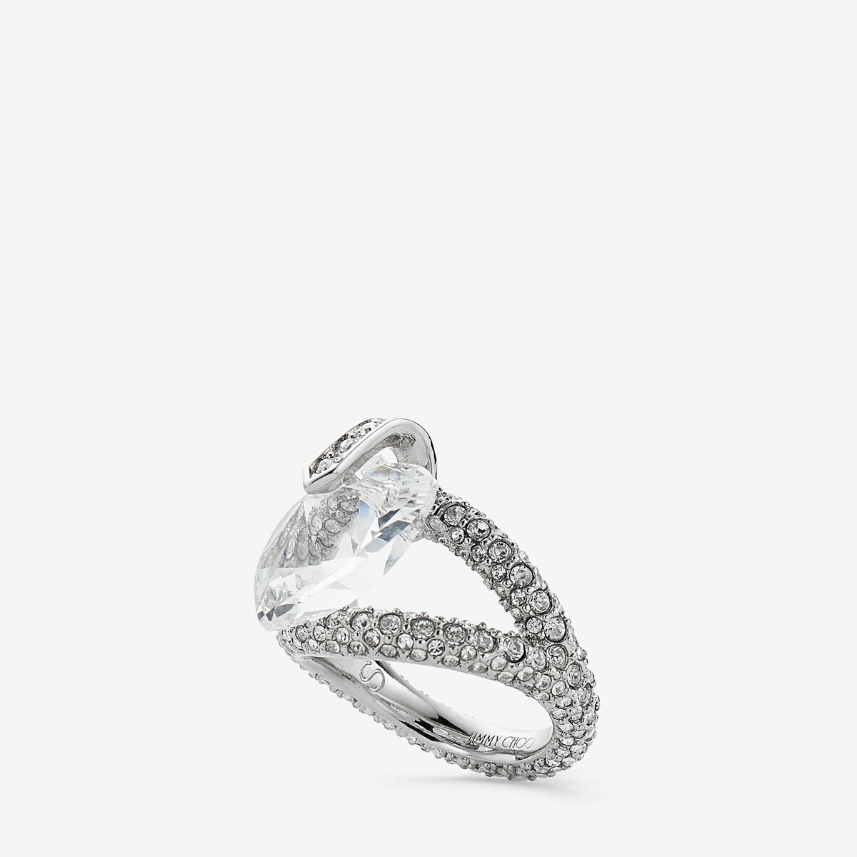 Jimmy Choo Heart Double Ring Jimmy Choo
