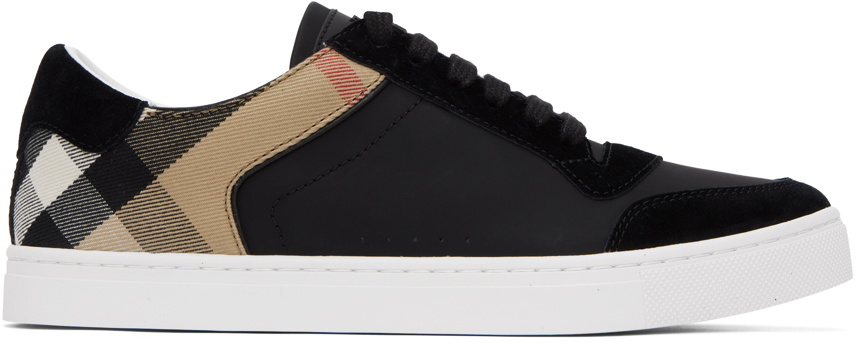Burberry Black House Check Sneakers Burberry