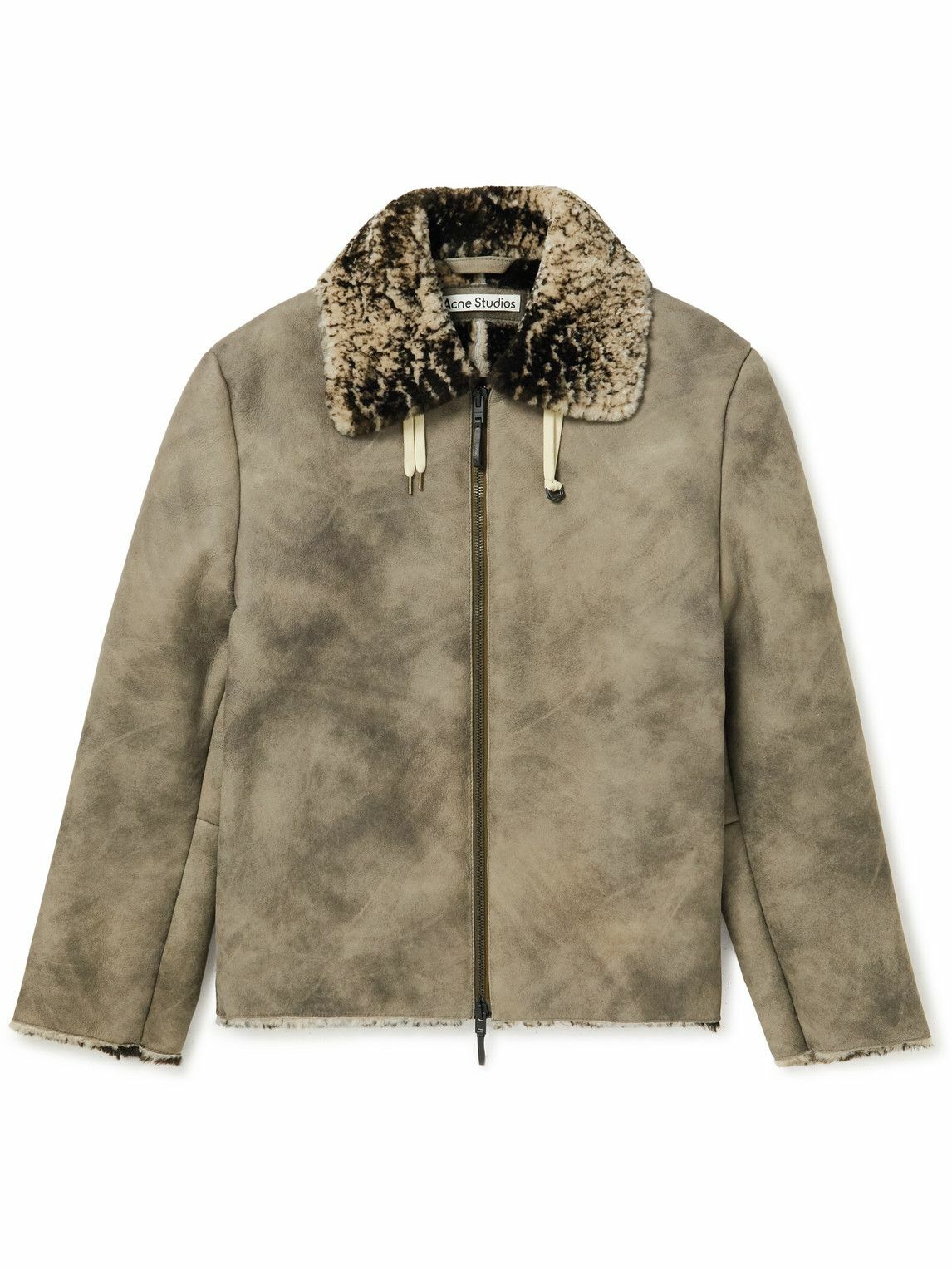 Acne Studios - Shearling Jacket - Brown Acne Studios