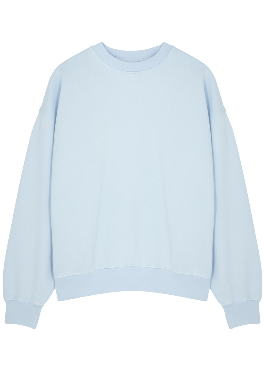 Colorful Standard Cotton Sweatshirt Light Blue Colorful Standard