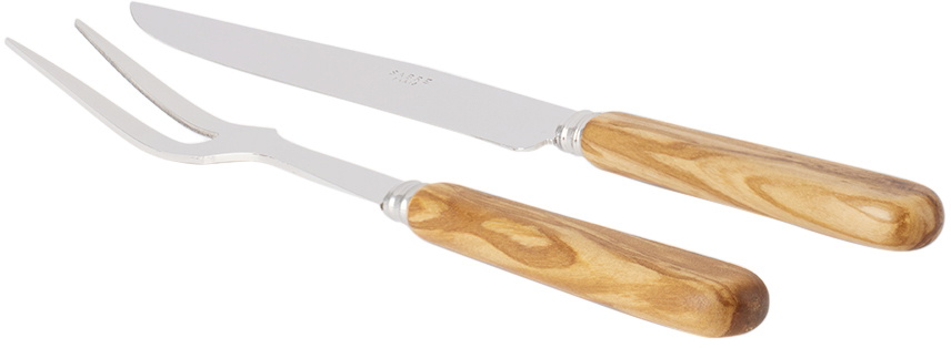 Sabre Olive Wood Lavandou Carving Set Sabre