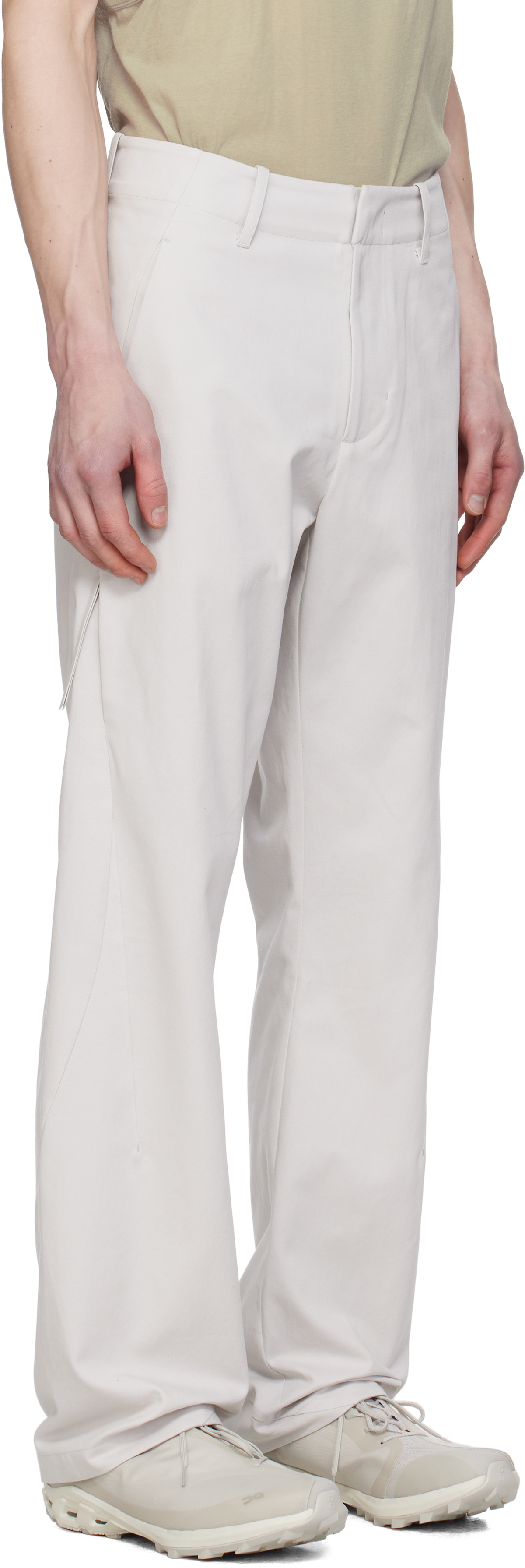 POST ARCHIVE FACTION (PAF) Gray 8.0 Right Trousers Post Archive Faction