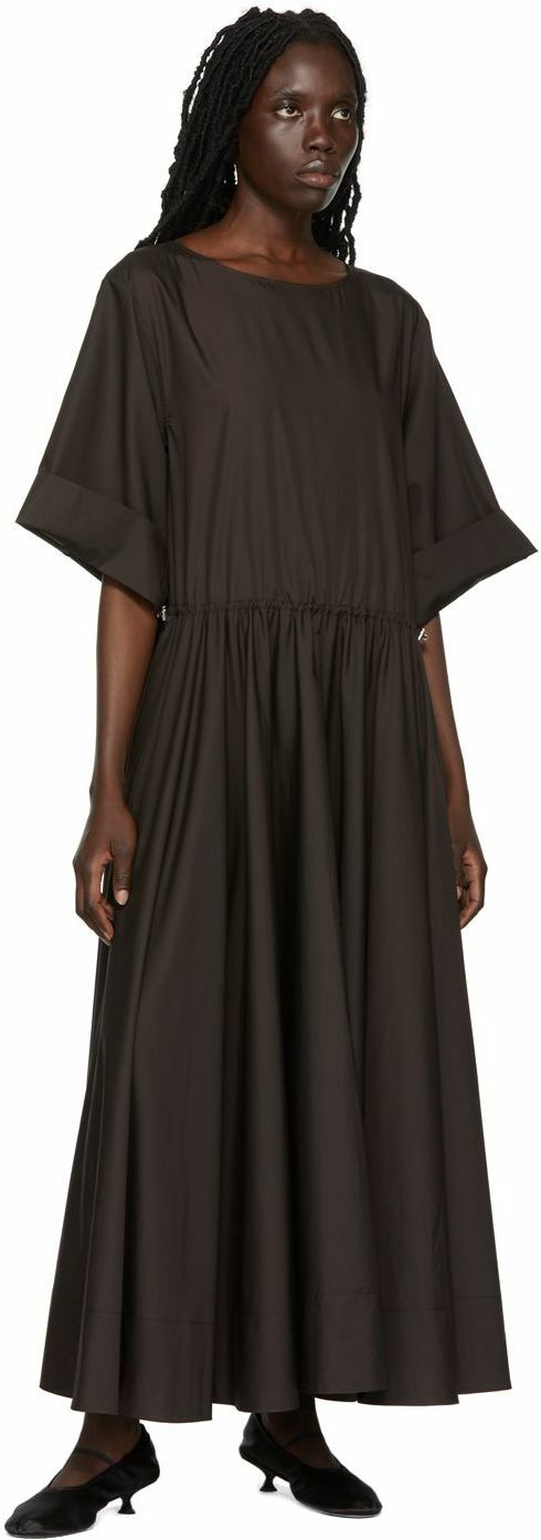 The Row Brown Kion Maxi Dress The Row