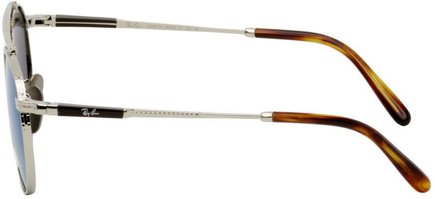 Ray-Ban Silver Round II Titanium Sunglasses Ray Ban