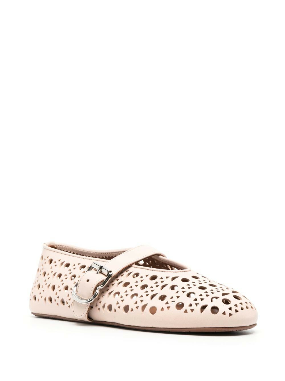 ALAÏA - Leather Ballet Flats ALAÏA