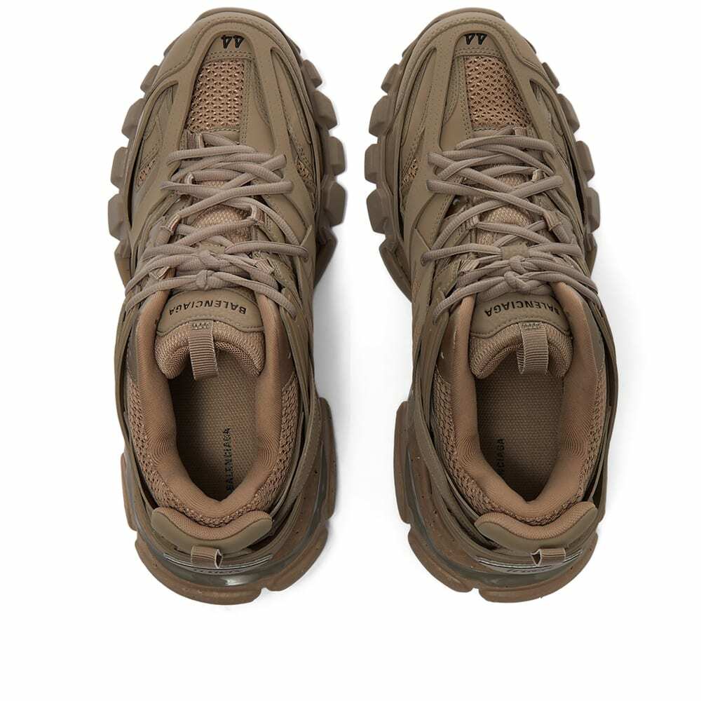 Balenciaga Men's Track Sneakers in Recycled Light Khaki Balenciaga