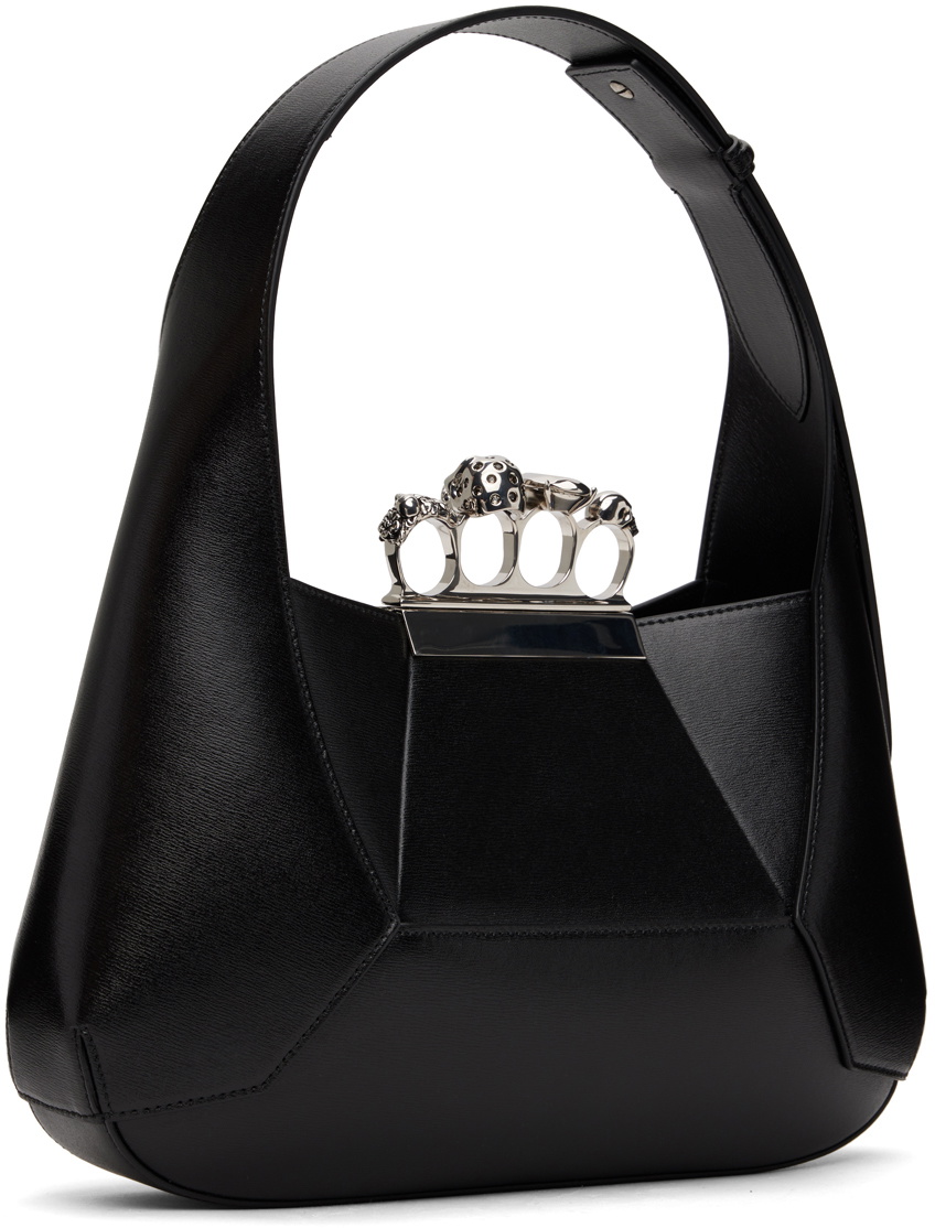 Alexander McQueen Black 'The Jewelled' Shoulder Bag Alexander McQueen