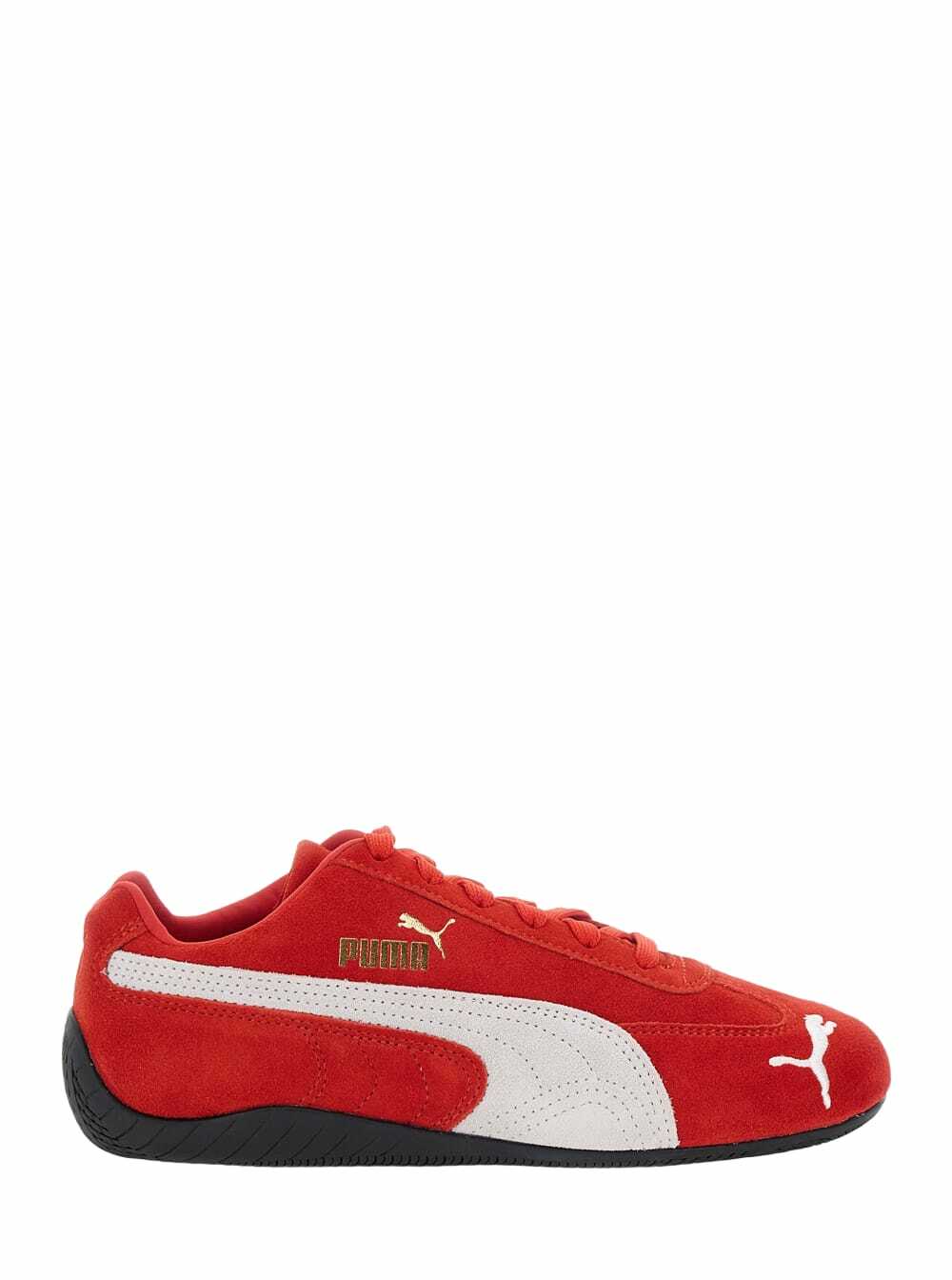 Puma speedcat Red Sneakers With Logo Print On The Side And Logo ...