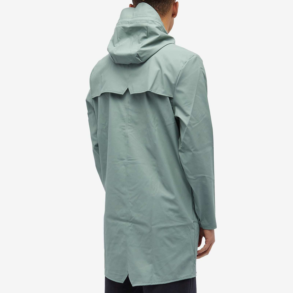 Rains Men's Long Jacket in Haze Rains