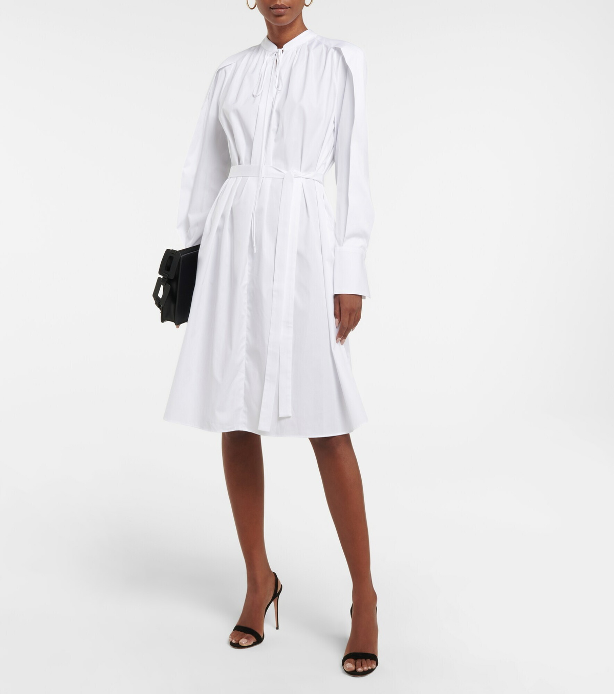 Joseph - Penrose cotton poplin midi dress Joseph