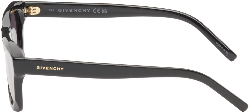 Givenchy Black Rectangular Sunglasses Givenchy