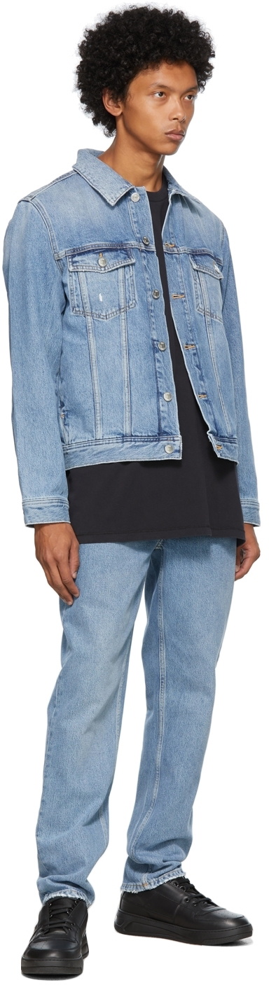 Won Hundred Blue Denim Vinny Jacket Won Hundred