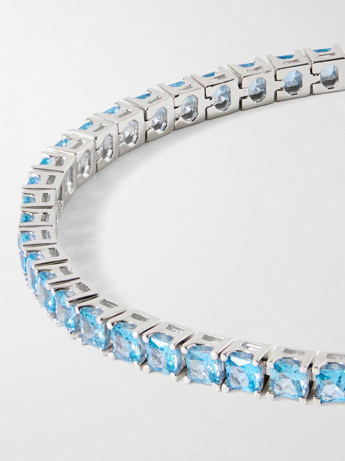 Hatton Labs - Silver Cubic Zirconia Tennis Bracelet - Silver Hatton Labs