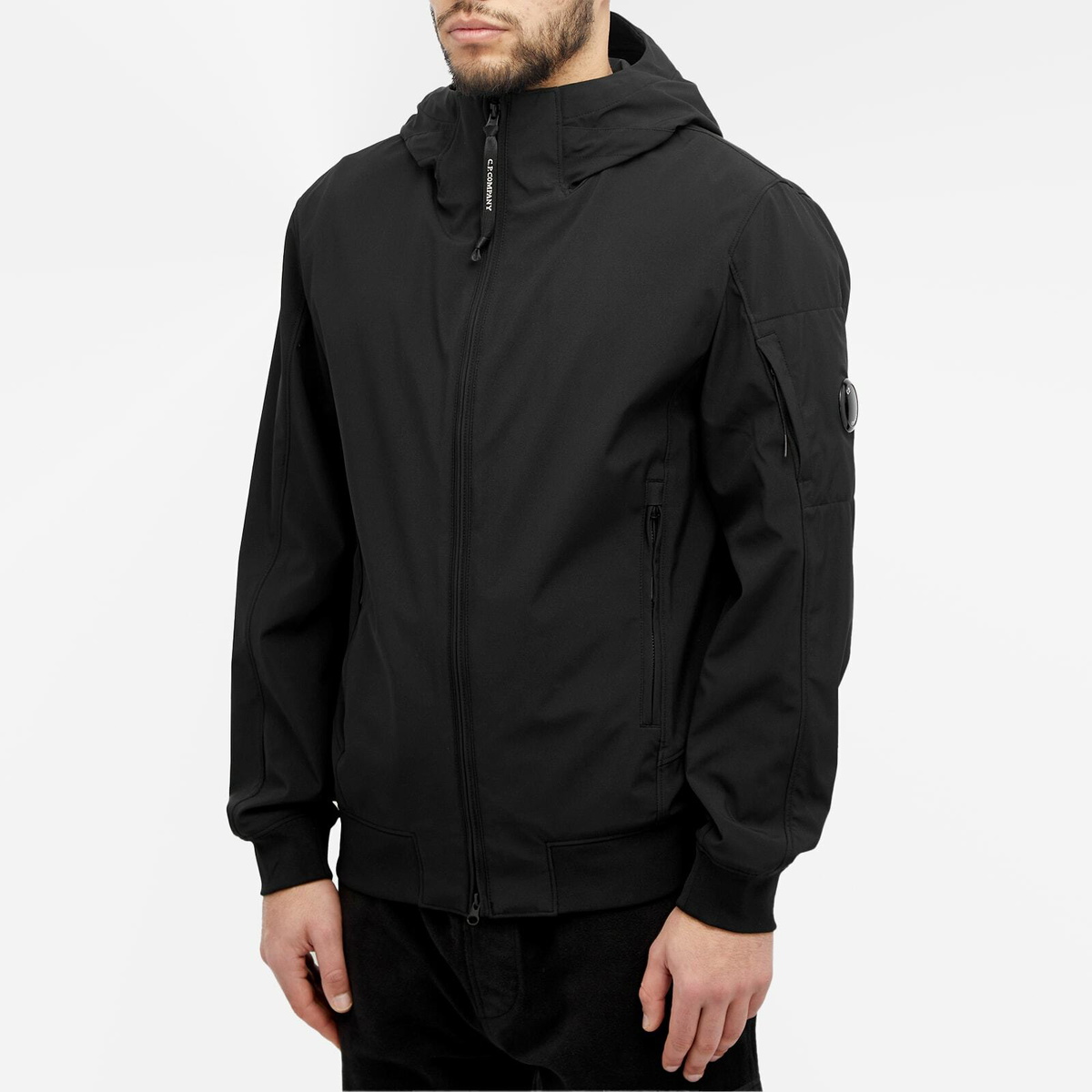 C.P. Company Men's C.P. Shell-R Jacket in Black C.P. Company
