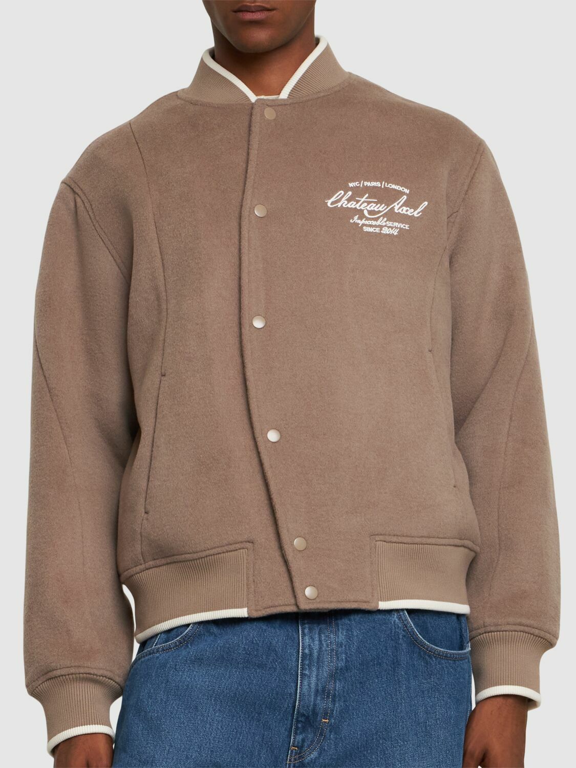 AXEL ARIGATO Chateau Axel Wool Bomber Jacket Axel Arigato