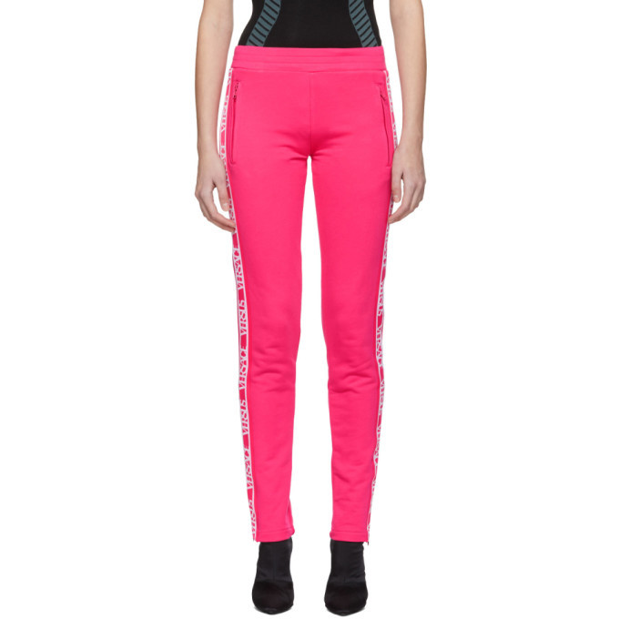 Versus Pink Logo Lounge Pants Versus
