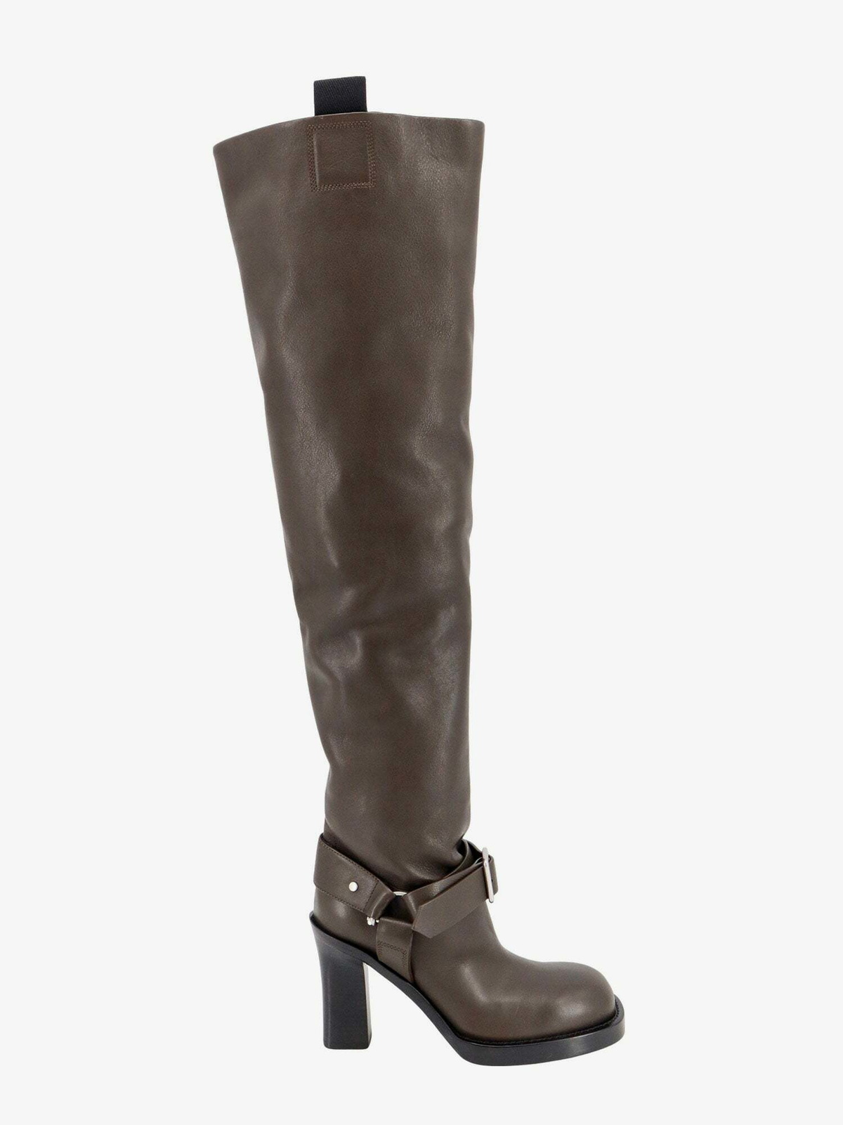 Burberry Soft Stirrup Brown Womens Boot Burberry