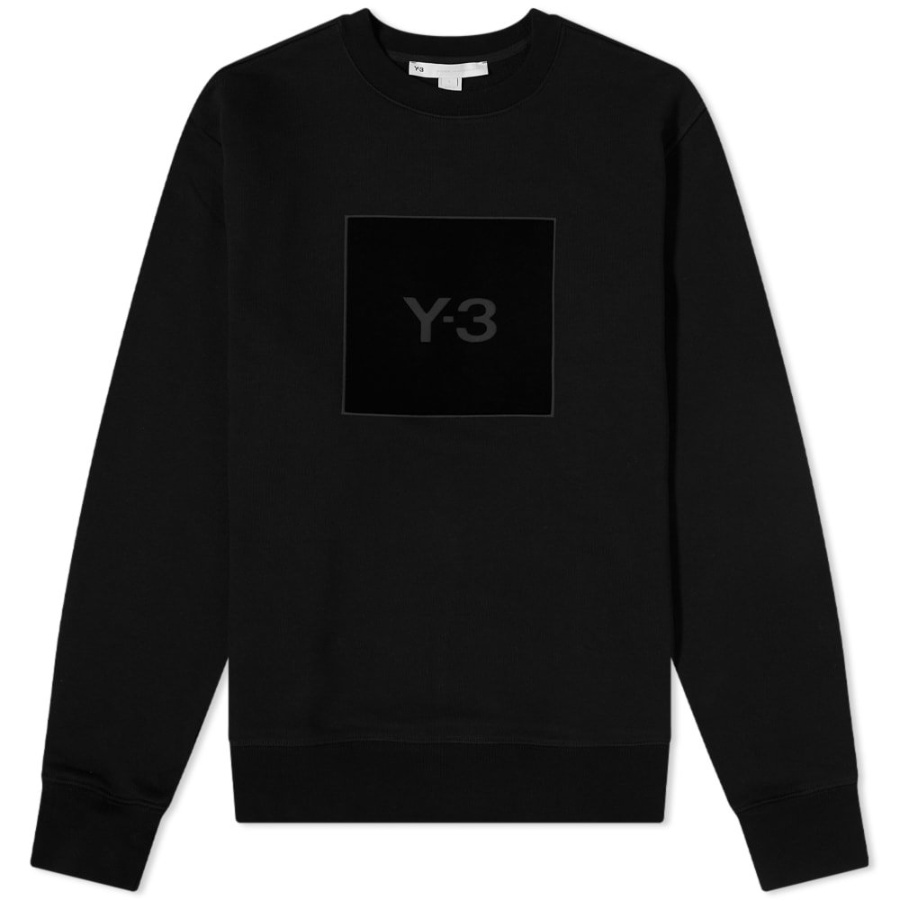 Y-3 Square Logo Crew Sweat Y-3