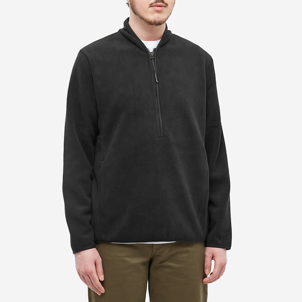 Rains Men's Fleece Pullover in Black Rains