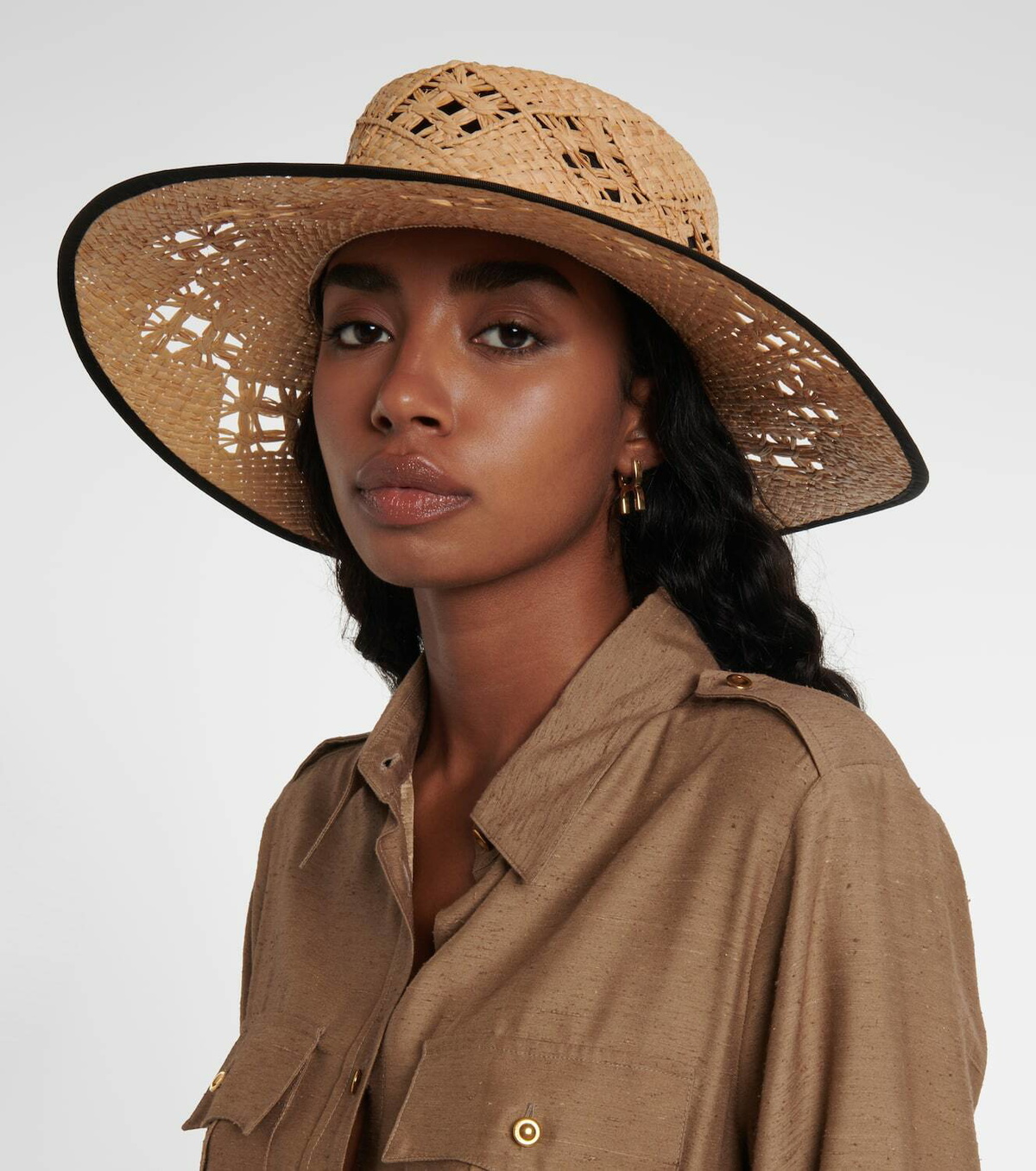 Loro Piana Artemisia raffia sun hat Loro Piana