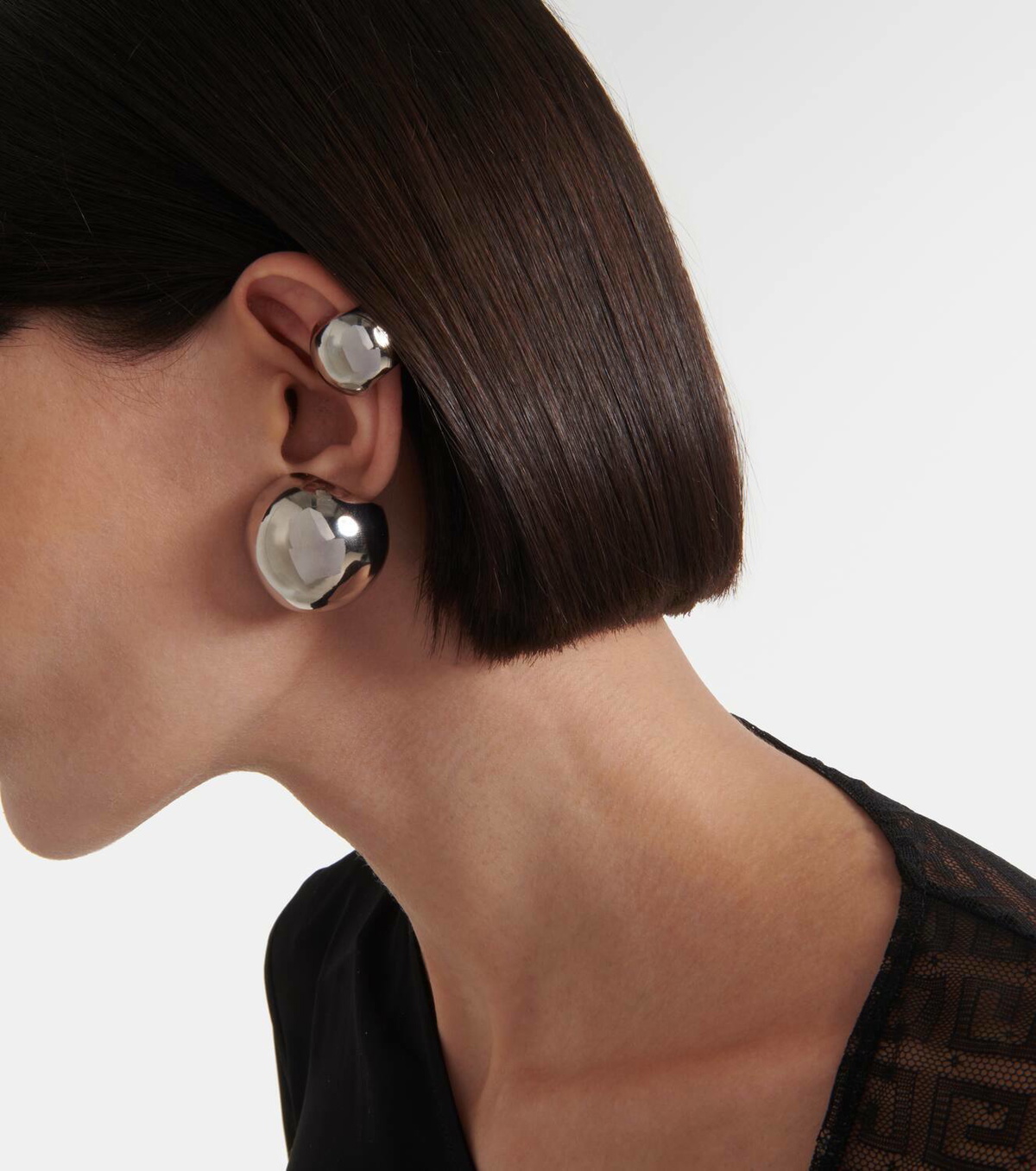 Givenchy Curve logo ear cuff Givenchy