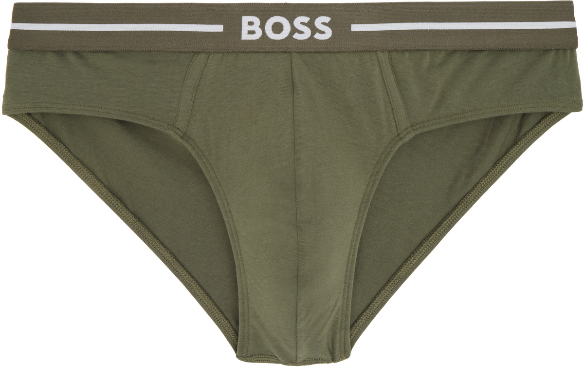 BOSS Three-Pack Multicolor Logo Briefs BOSS