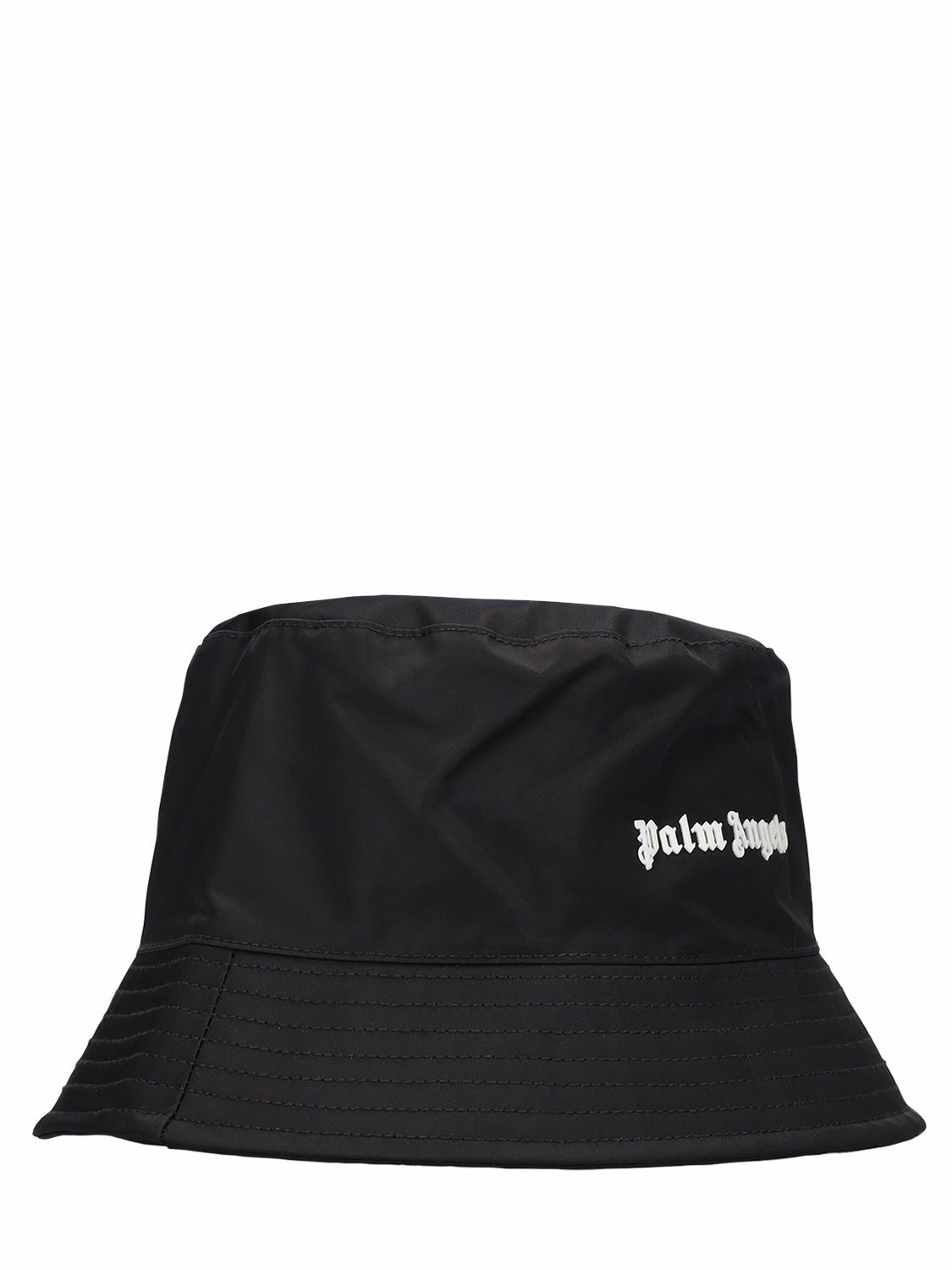 PALM ANGELS - Classic Logo Canvas Bucket Hat Palm Angels