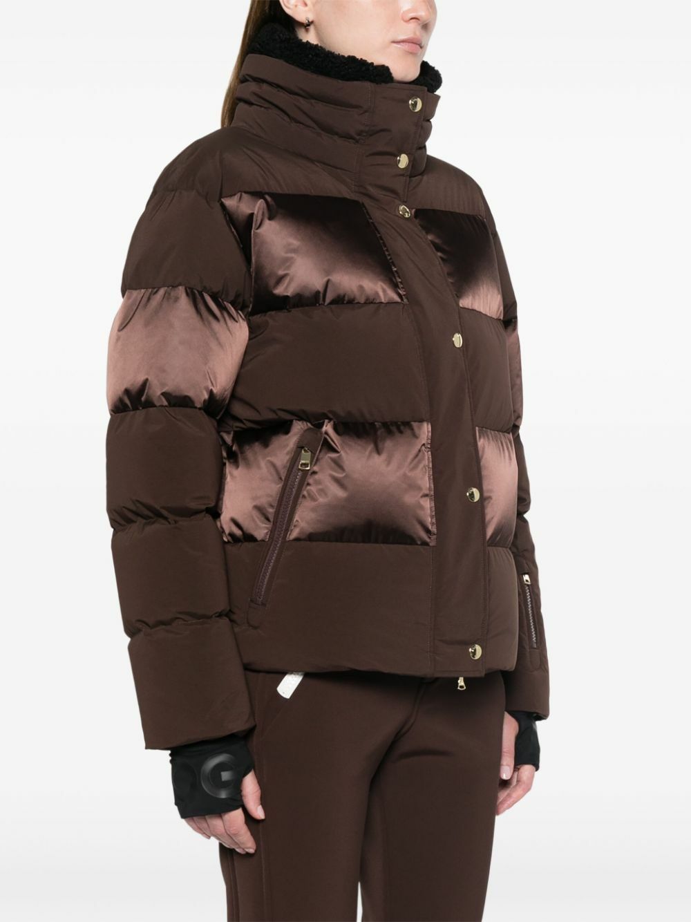 BOGNER Double-Collar Panelled Ski Jacket Bogner