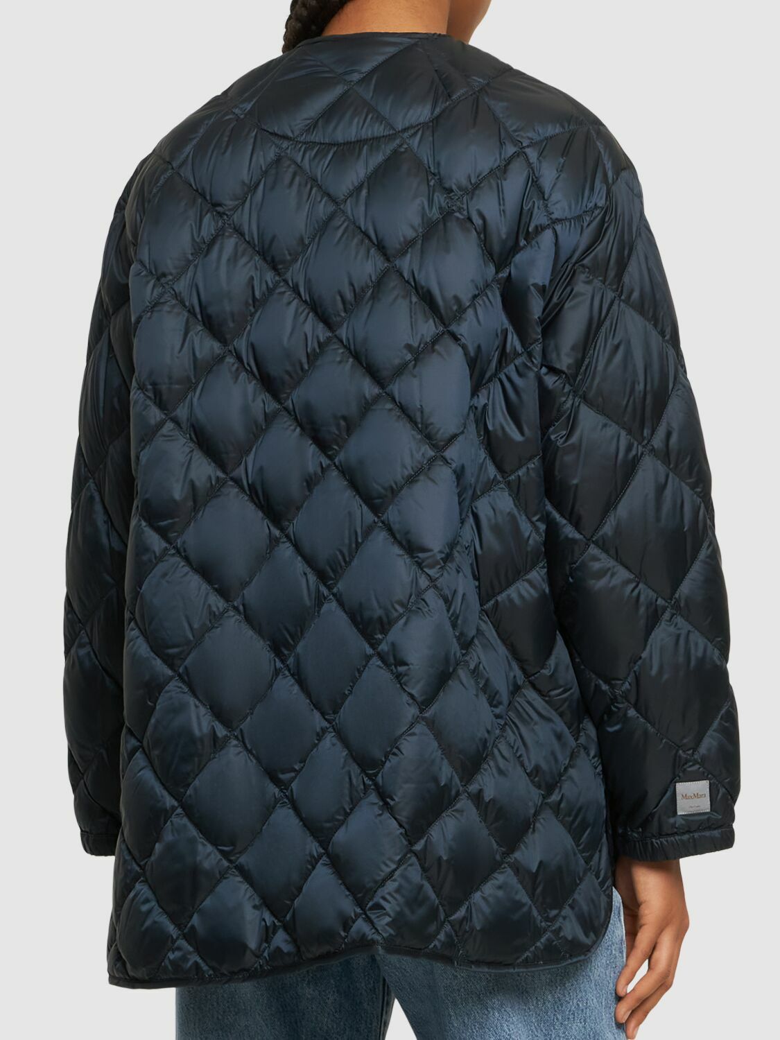 MAX MARA - Csoft Tech Quilted Maxi Down Jacket Max Mara