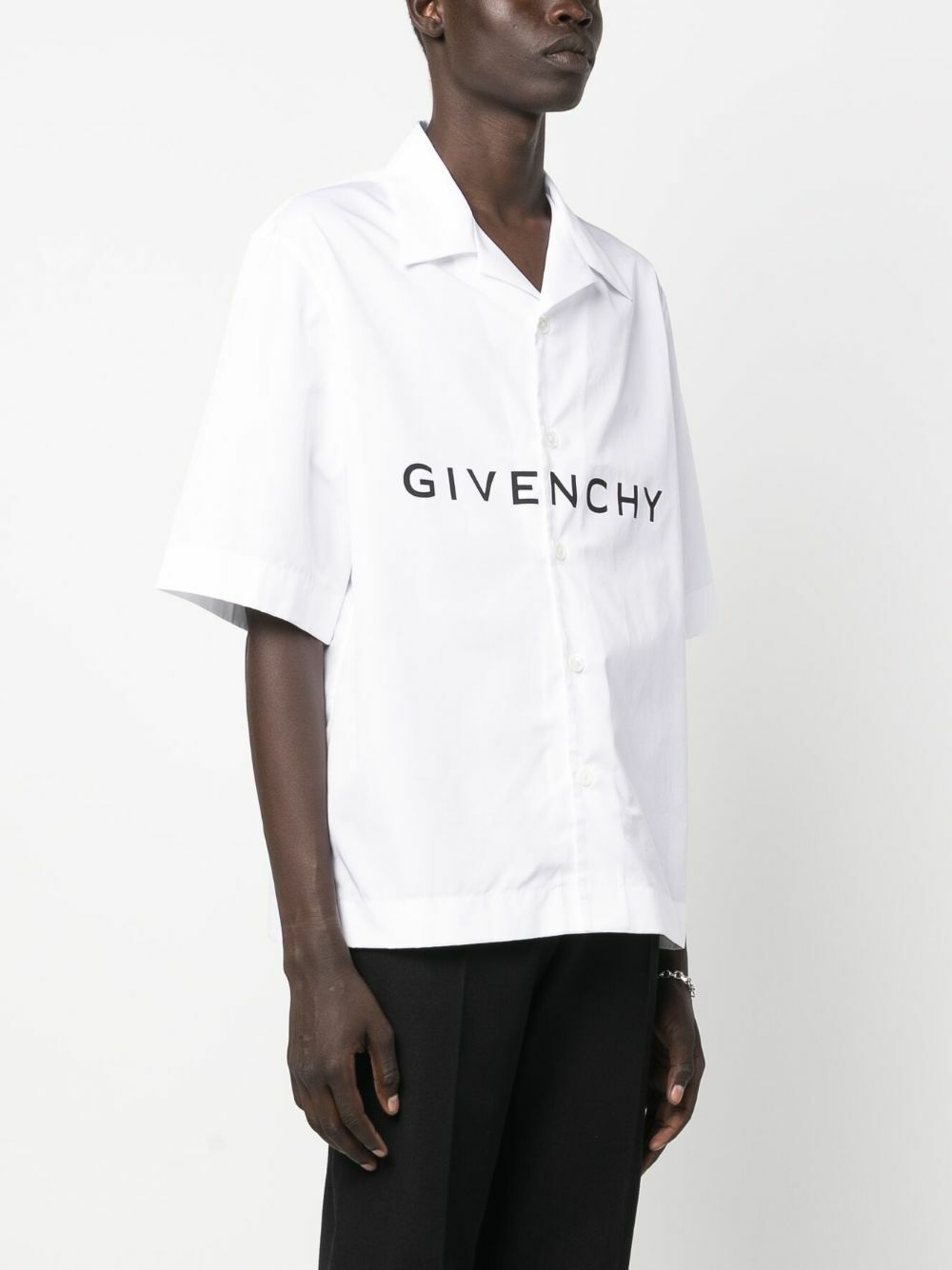 GIVENCHY - Logo Cotton Shirt Givenchy