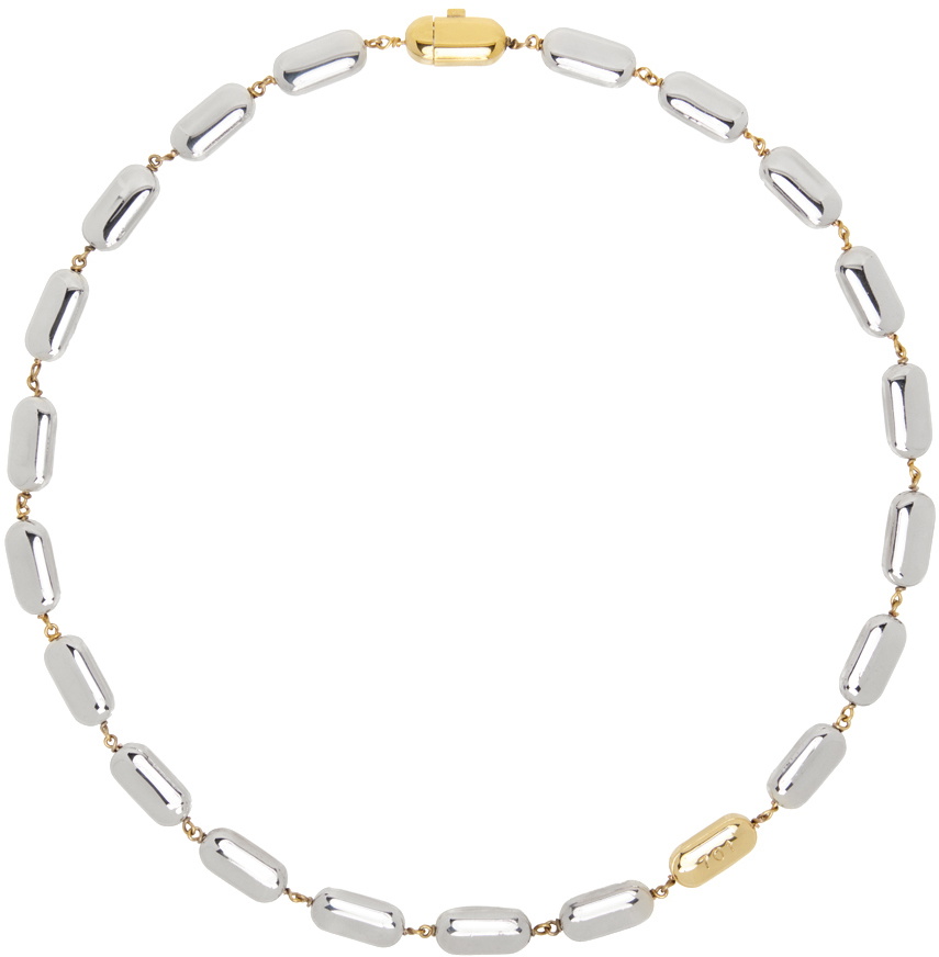 K.NGSLEY Silver & Gold 701 Choker
