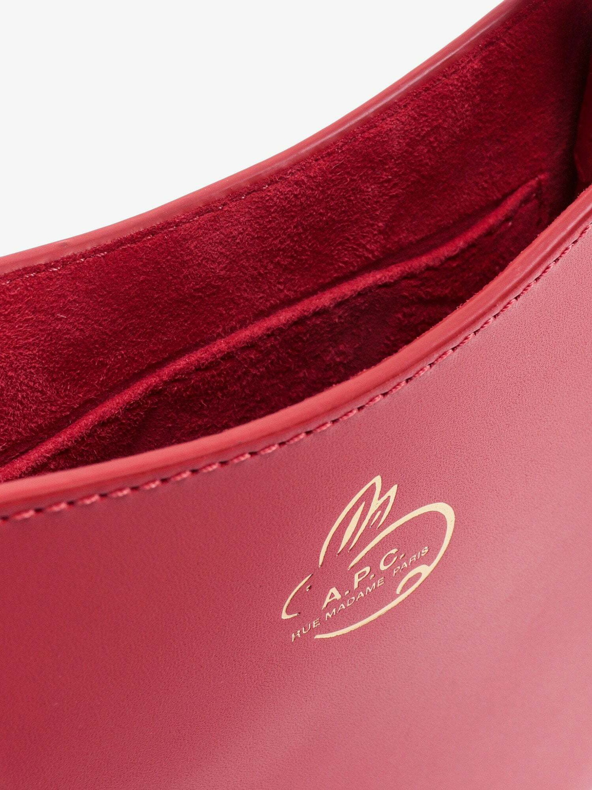 Apc Shoulder Bag Red Womens A.P.C.