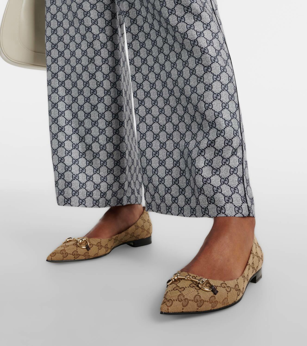 Gucci GG canvas ballet flats Gucci