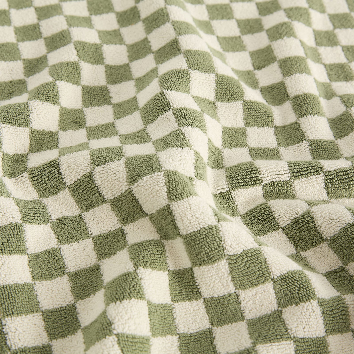 Baina Beppu Bath Mat in Sage/Chalk Baina