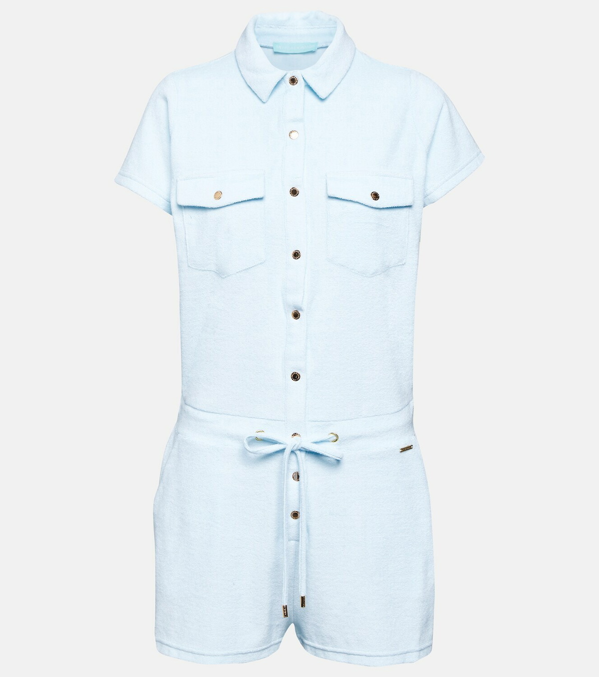 Melissa Odabash Cheryl cotton terry playsuit Melissa Odabash