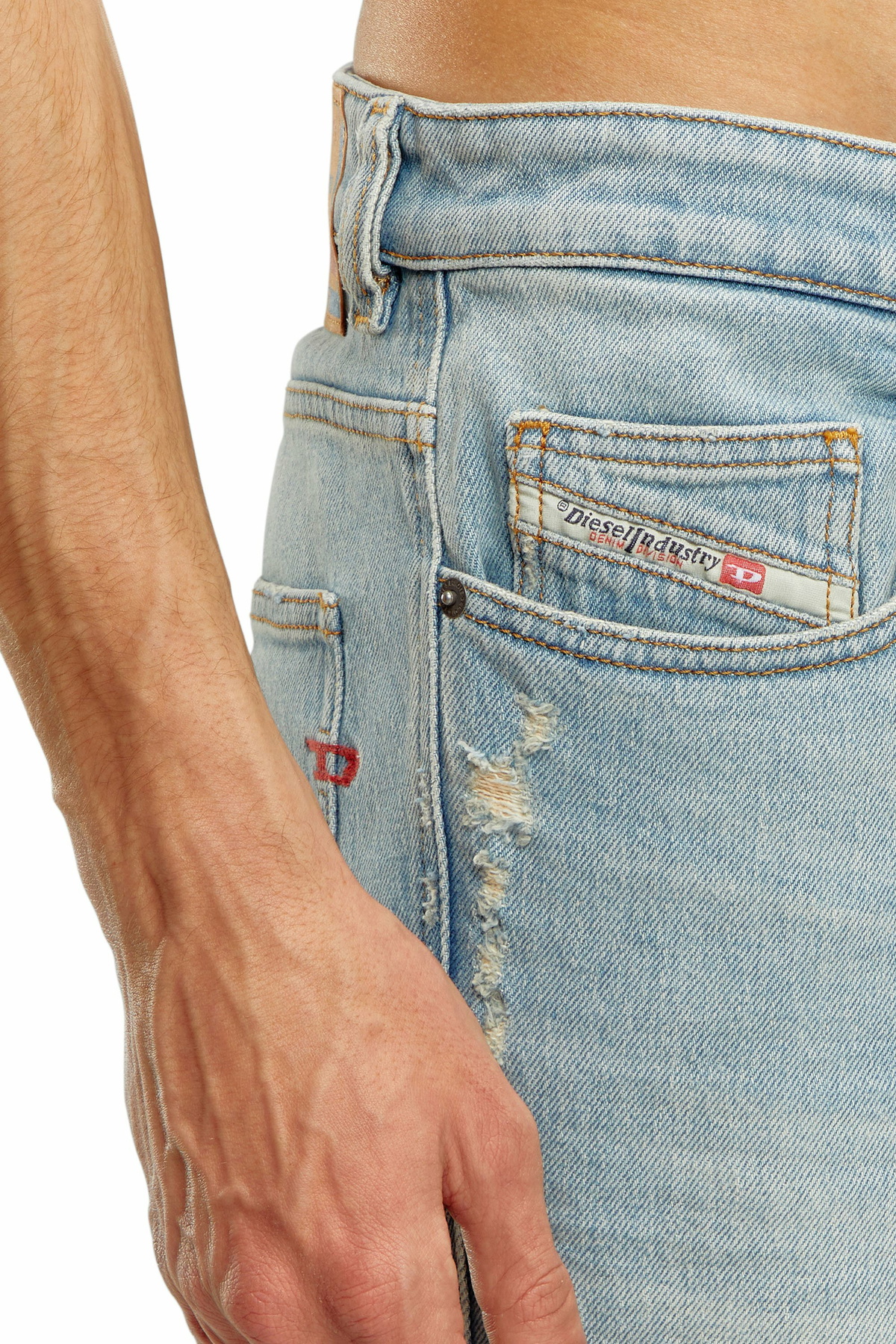 Diesel Bootcut Jeans - 1998 D-Buck - Jeans Mens in Blue Diesel