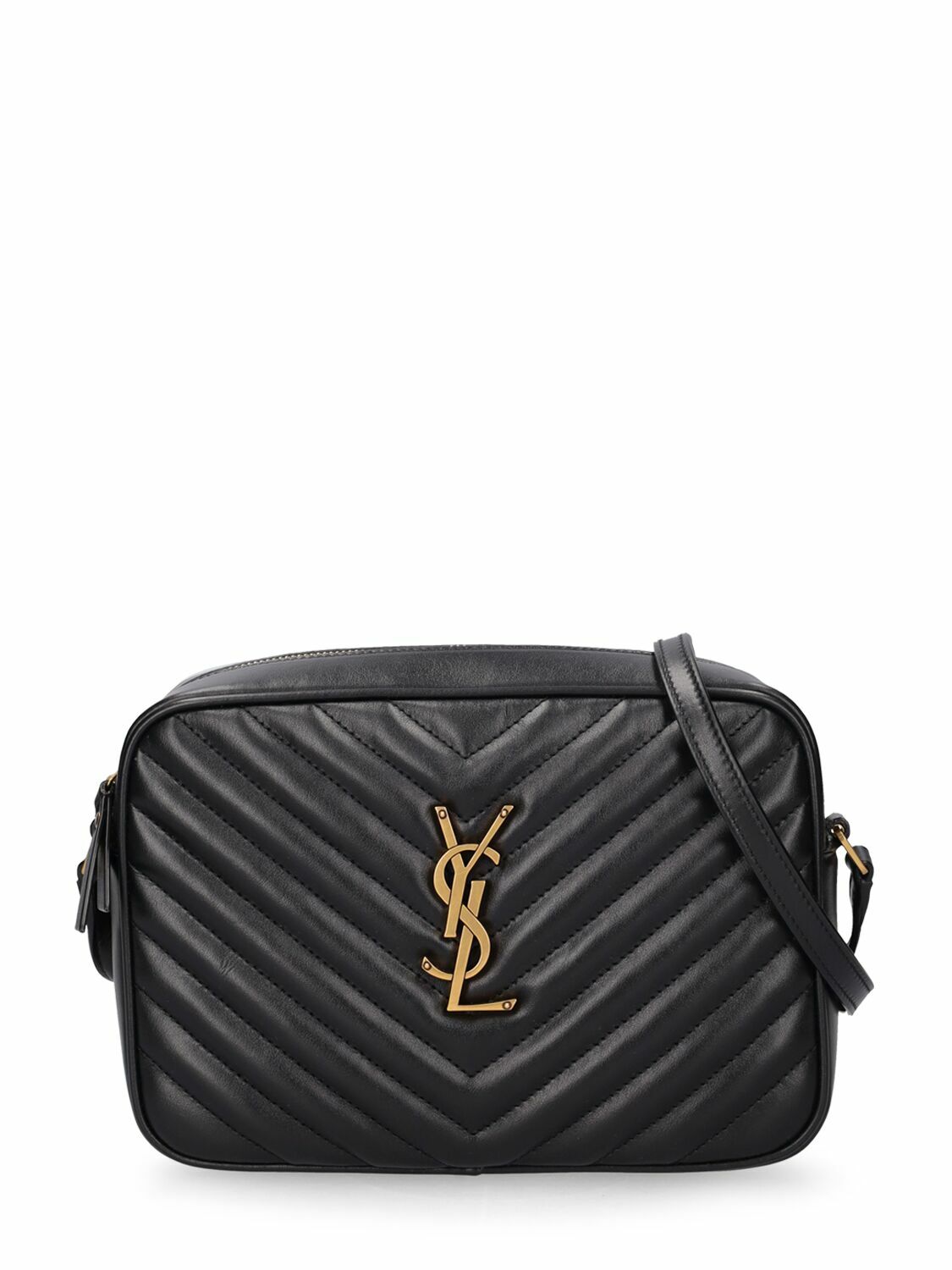 SAINT LAURENT - Medium Lou Leather Camera Bag Saint Laurent