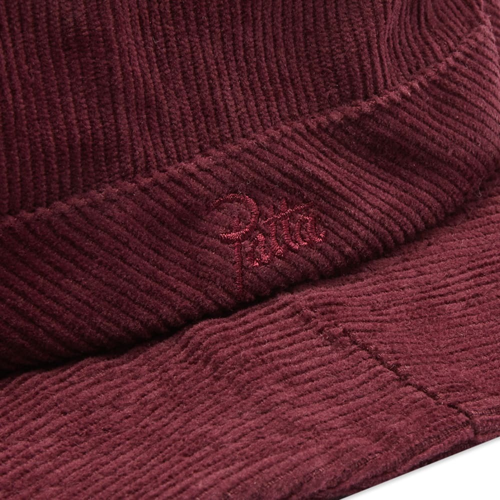 Patta Men's Corduroy Bell Hat in Chestnut Patta
