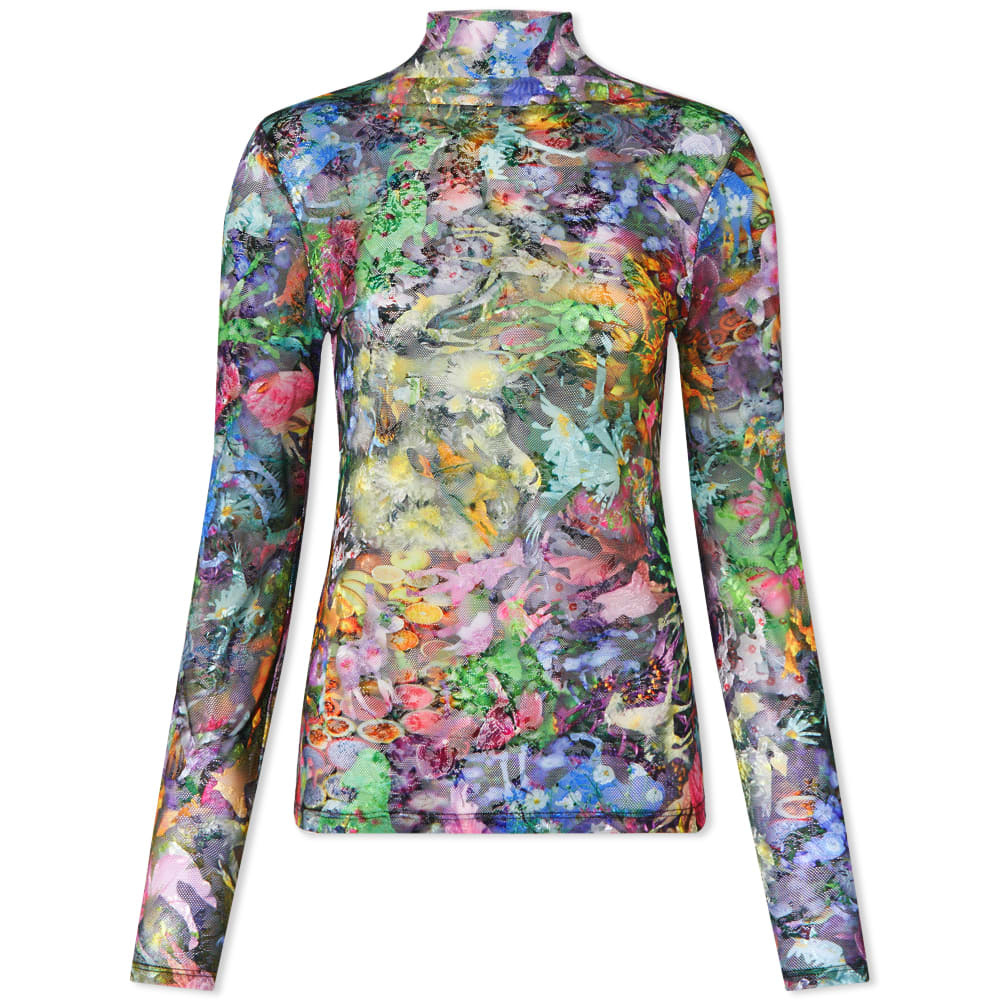 Collina Strada Women's High Neck Floral Print Top in Italian Floral ...