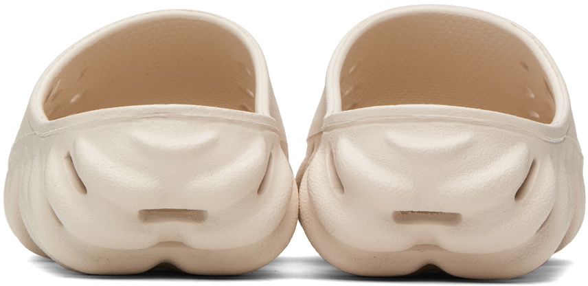 Crocs Beige Echo Slides Crocs