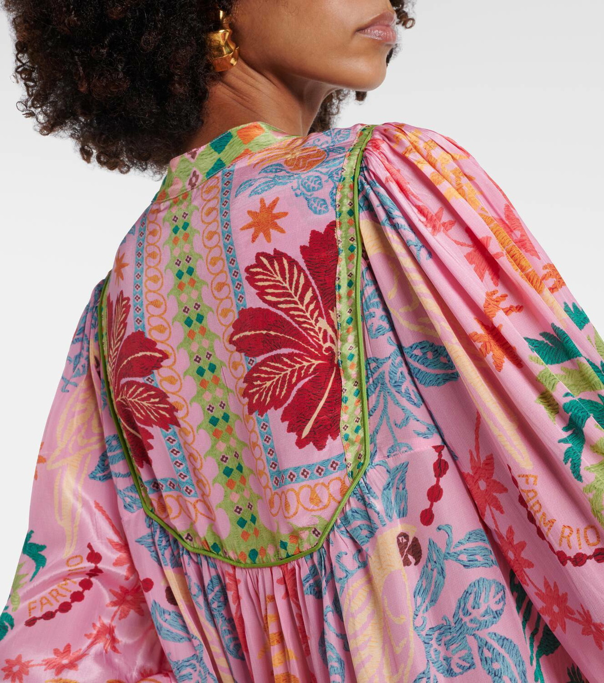 Farm Rio Fruits Queen printed midi dress Farm Rio