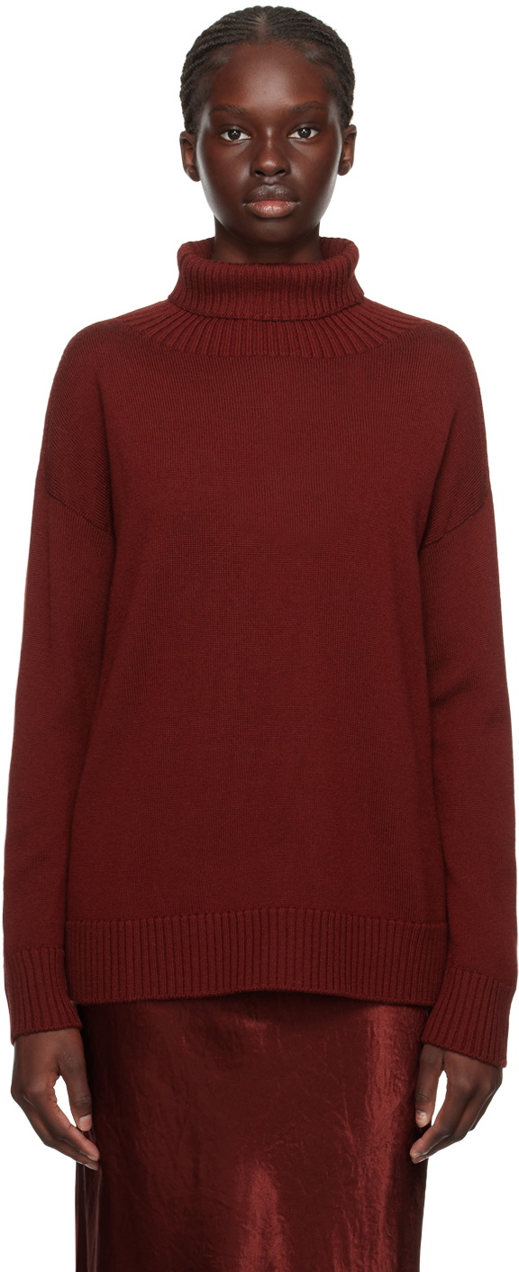 Max Mara Leisure Red Nuble Turtleneck Max Mara Leisure