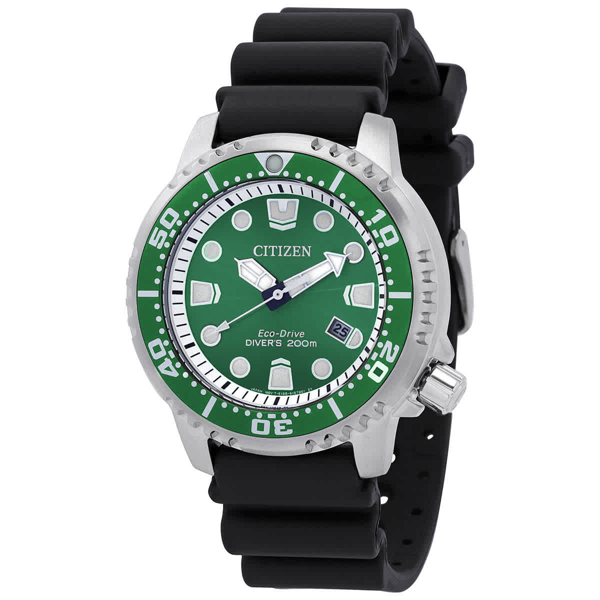 Citizen Eco-Drive Promaster Green Dial Mens Watch BN0158-18X Citizen