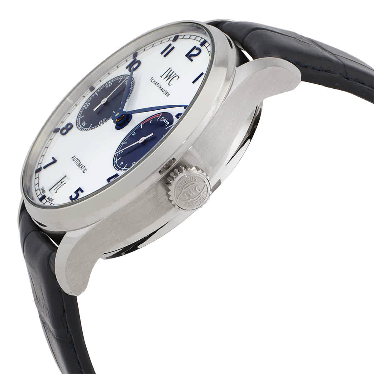 IWC Portuguese 7-Day Automatic White Dial Mens Watch IW500715 IWC